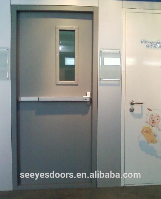 Supply Steel Entrance Fire Stair Metal Fireproof Exterior Door With ...